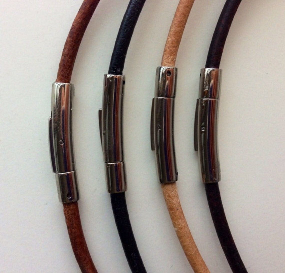 Magical Pendant Sterling Silver With 3mm Leather Band - Etsy