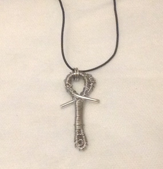 Ankh Pendant Wire Wrapped Ankh Pendant - Etsy