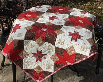Quilted Table Topper - Etsy