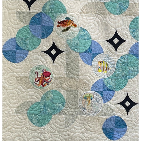 Sea Creatures Quilt - Etsy