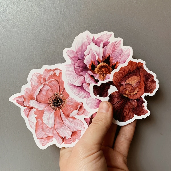 Flower Vinyl - Etsy