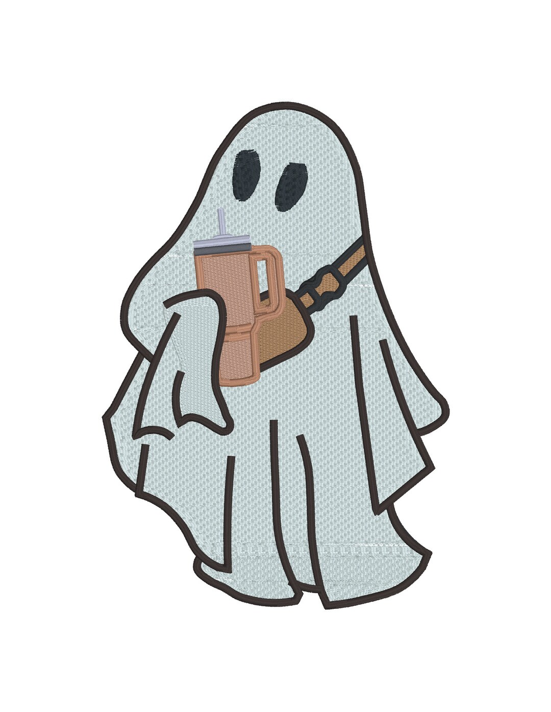 MULTIPLE SIZES - Satin Ghost Stanley Crossbody- Instant Download ...