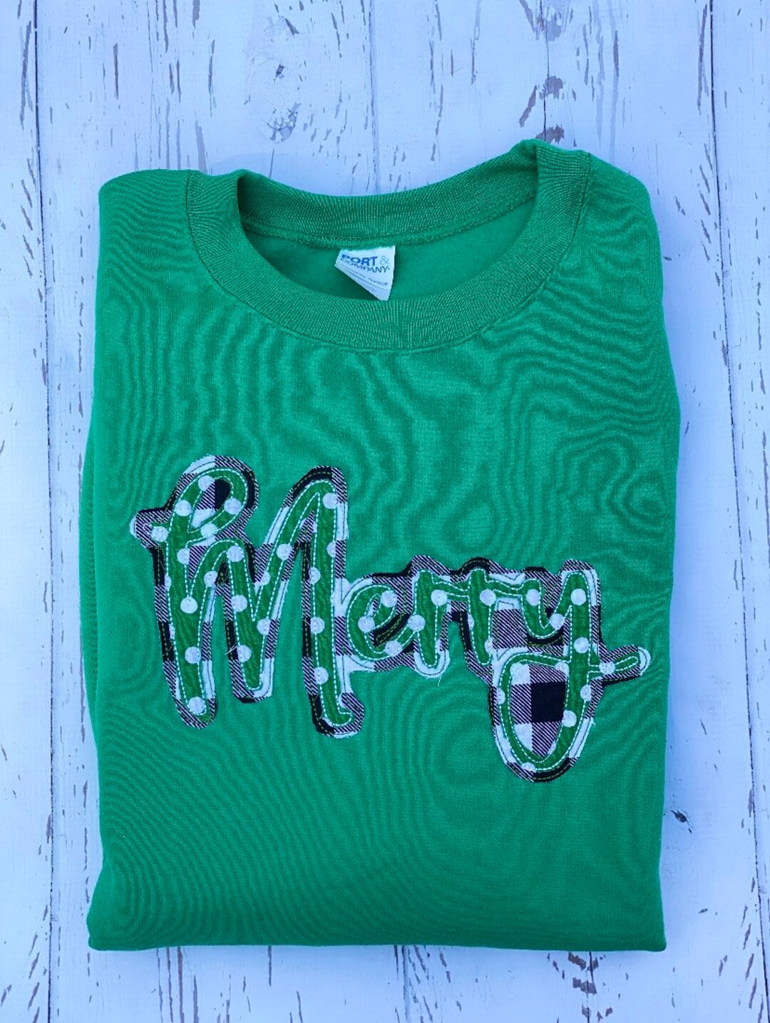 Merry Double Applique Design- Instant Download Machine Embroidery ...