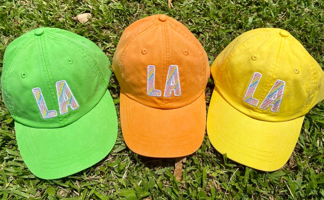 LA Rainbow Louisiana State Cap, Pelican, Summer Hat, Distressed Cap ...
