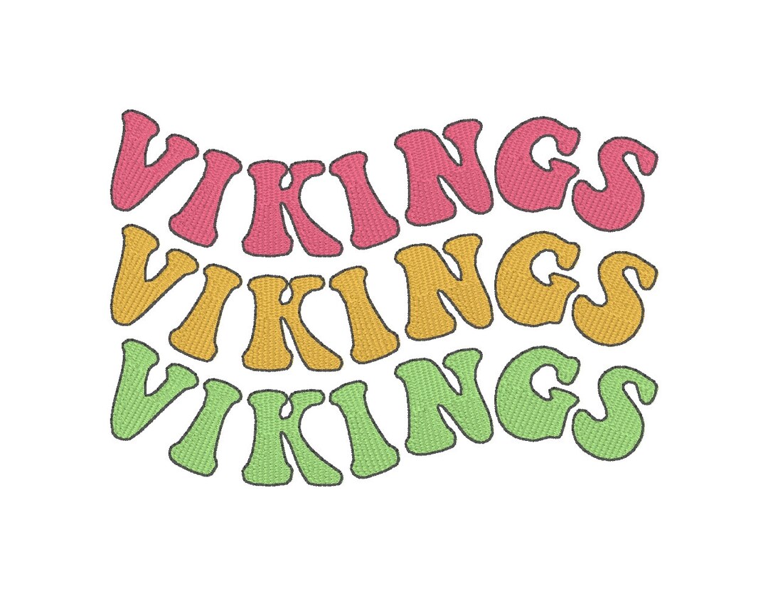 Vikings Groovy- Instant Download Machine Embroidery Design - Etsy