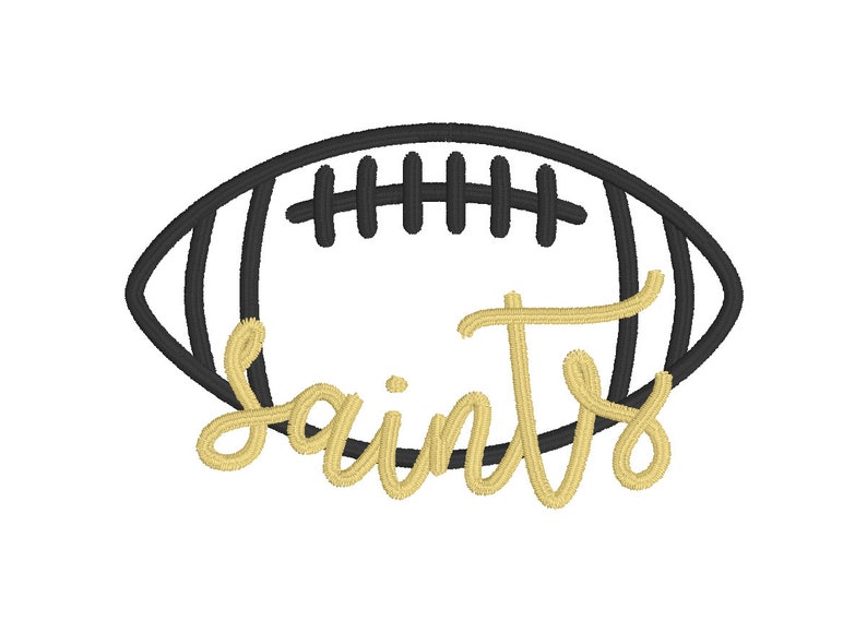 Go Saints Game Day Saints Football Nola Love- Instant Download Machine ...