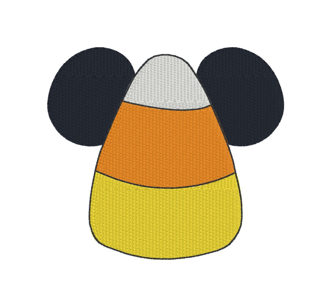 Mickey Candy Corn- Instant Download Machine Embroidery Design - Etsy