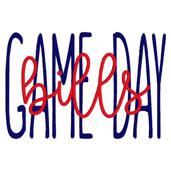 Buffalo Bills Font - Etsy