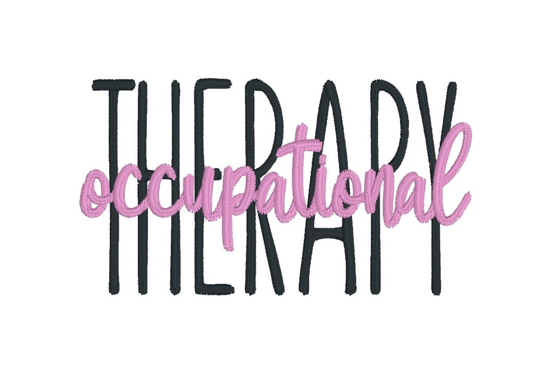 Occupational Therapy Health Nurse Life - Instant Download Machine ...