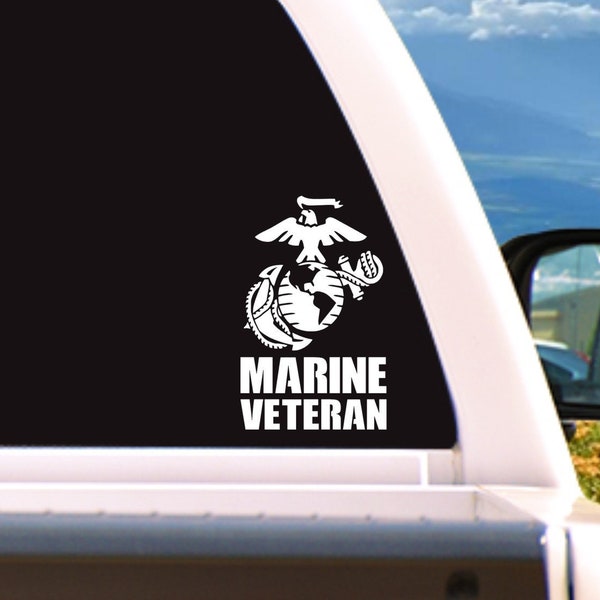 Marine Corps Sticker for Car - Etsy