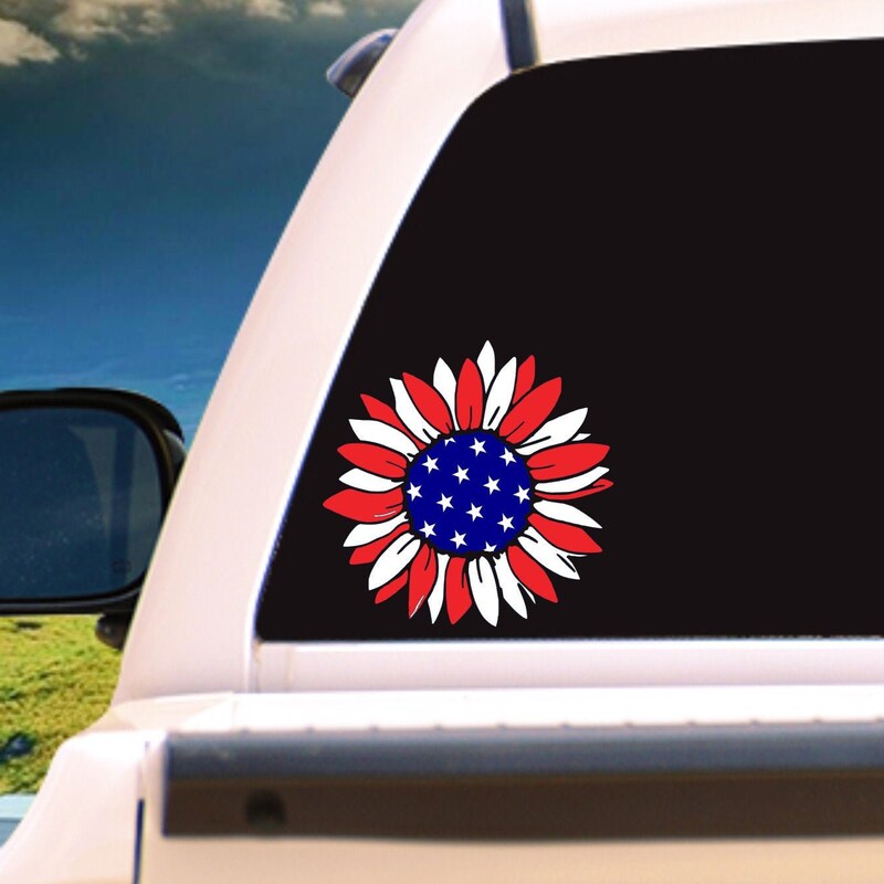 Patriotic Decal - Etsy