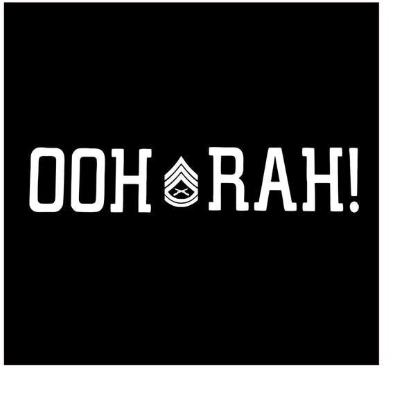 OOH RAH USMC Marine Corps Vehicle Window Decal/sticker | Etsy