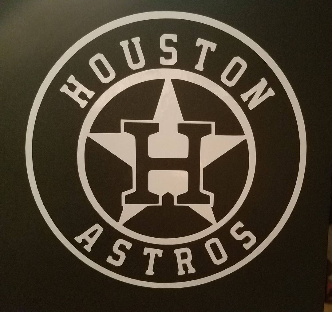 Houston Texas Astros Vehicle Window Decal/sticker, Choose a Size - Etsy