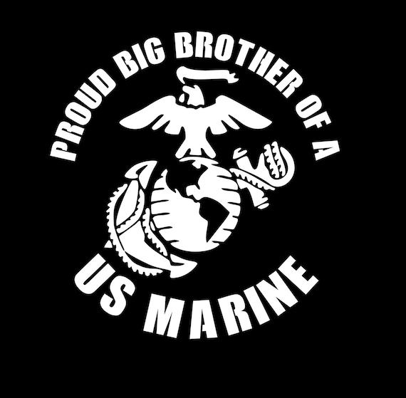 Proud USMC Marine Brother Sister Mom Dad G'pa G'ma - Etsy