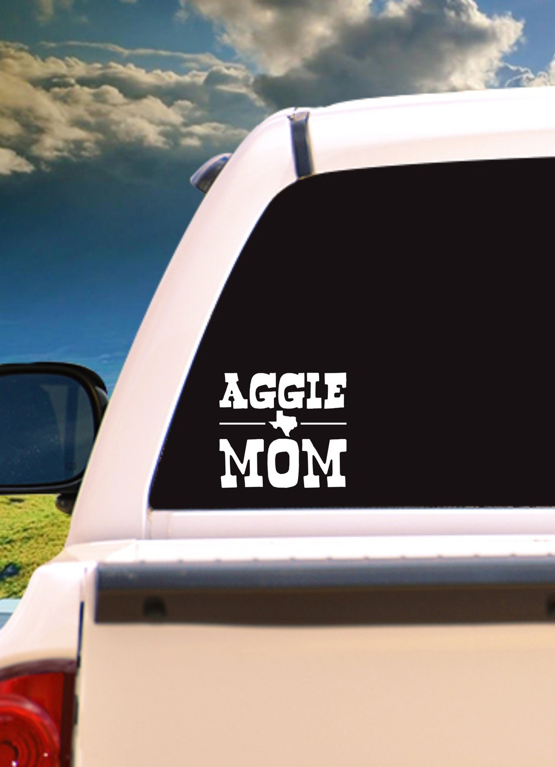 Texas A&M Aggies Aggie Mom, Dad, Sis, Bro, Aunt, G'pa, G'ma, Nana Car ...