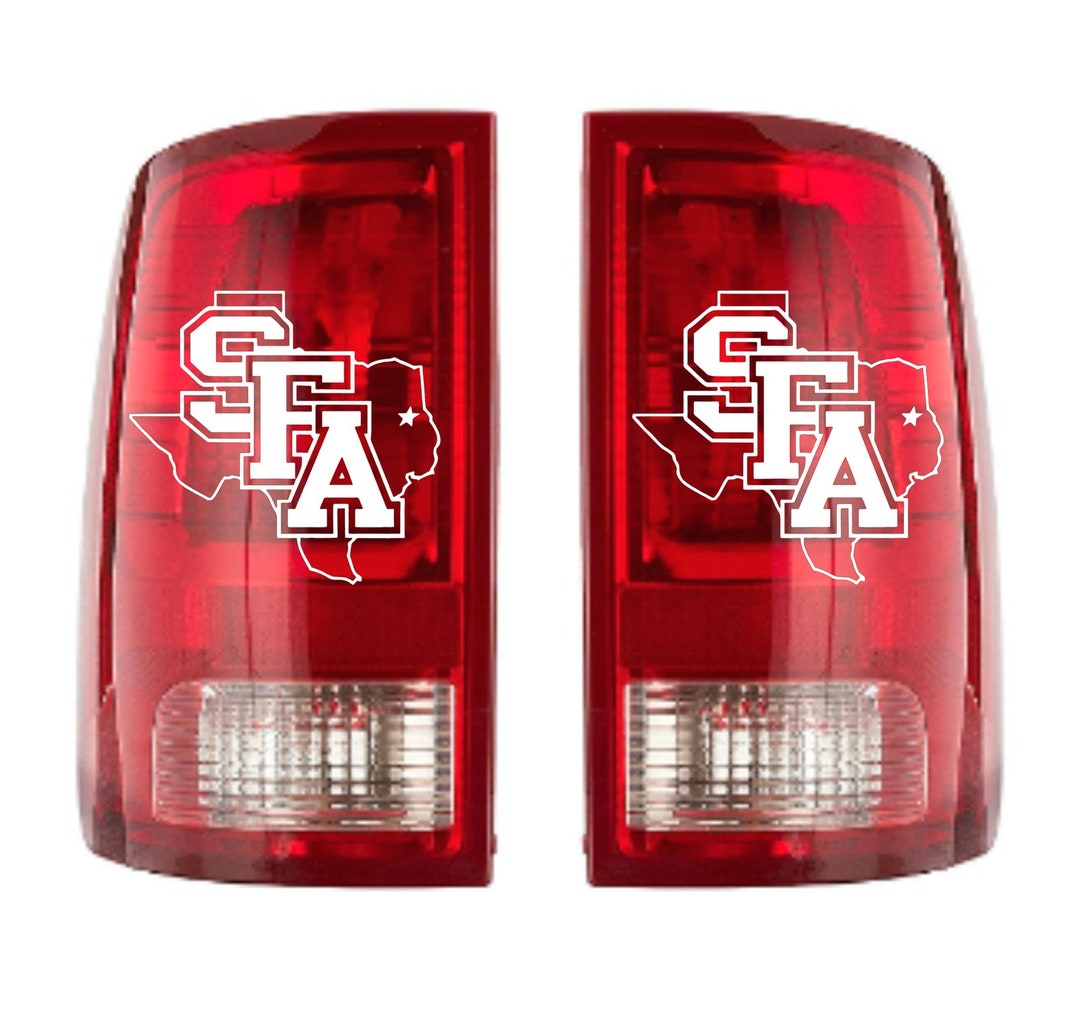 Pair of SFA Stephen F Austin Lumberjacks Tail Reverse Light Vehicle ...