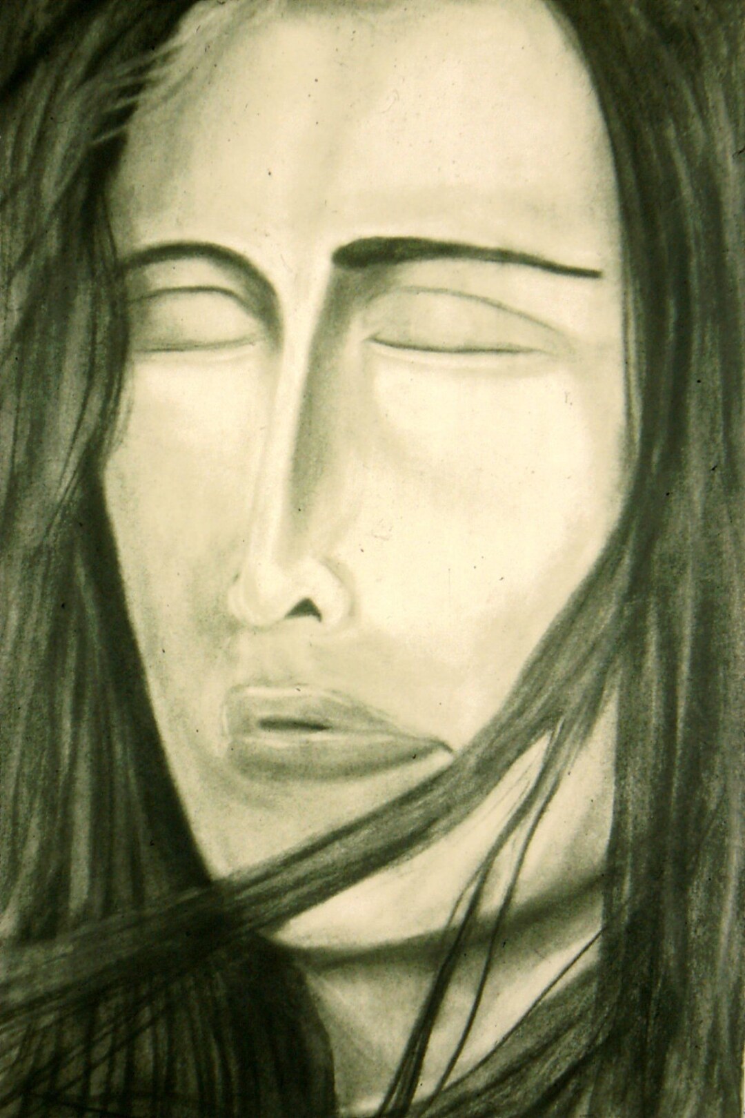 The Morrighan Phasing: Maiden to Mother -- Drawing/canvas Reproduction ...