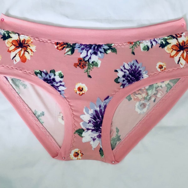 Floral Panties Etsy