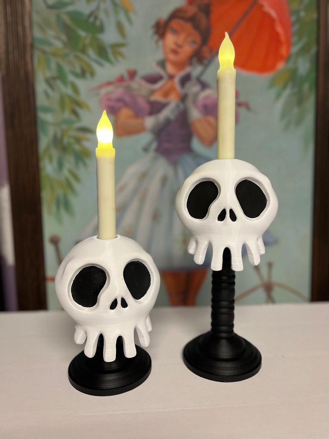 Nightmare Before Christmas Haunted Mansion Candle Holder - Etsy