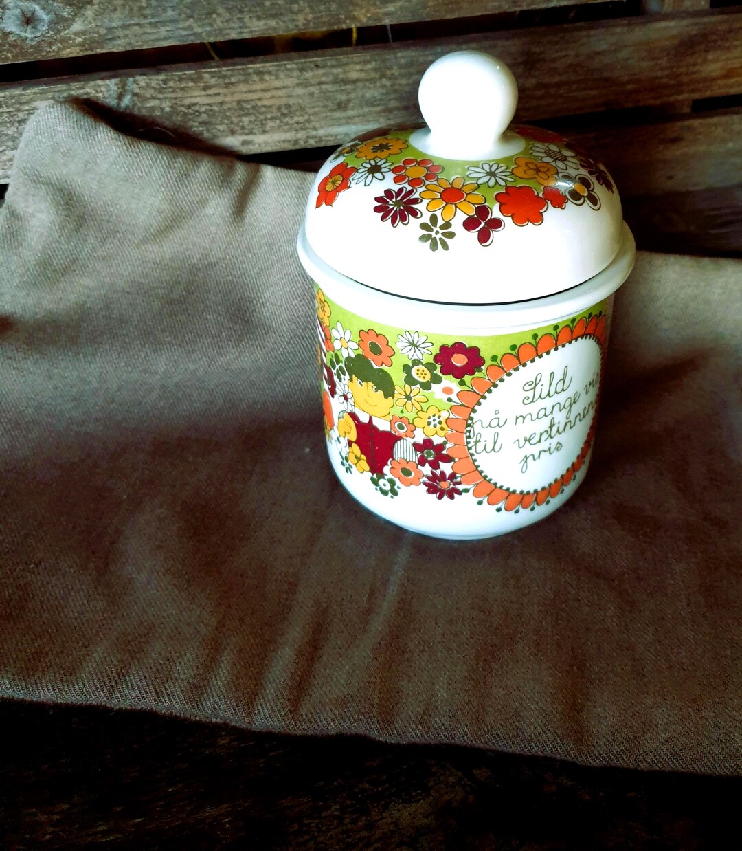 TURI Design Figgjo Norway Ceramic Jar With Lid Recive Discount- 25% - Etsy