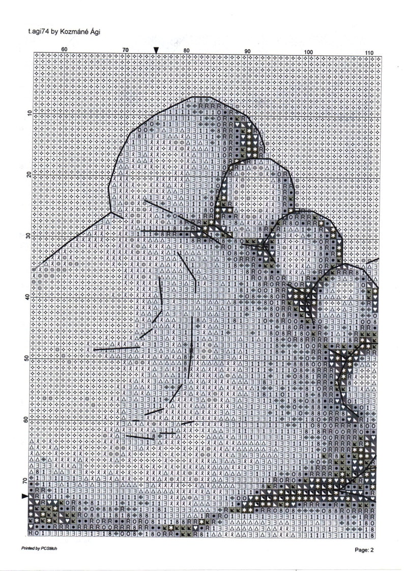 Baby Foot-cross Stitch Pattern-instant Download Pattern PDF File - Etsy