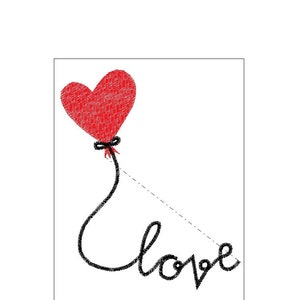 Love-machine Embroidery Pattern-instant Download - Etsy