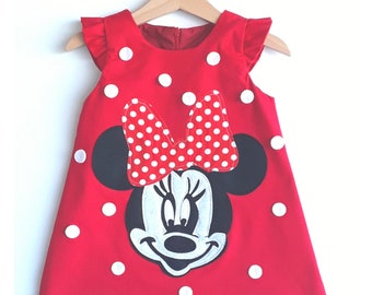 Minnie mouse dress | Etsy France