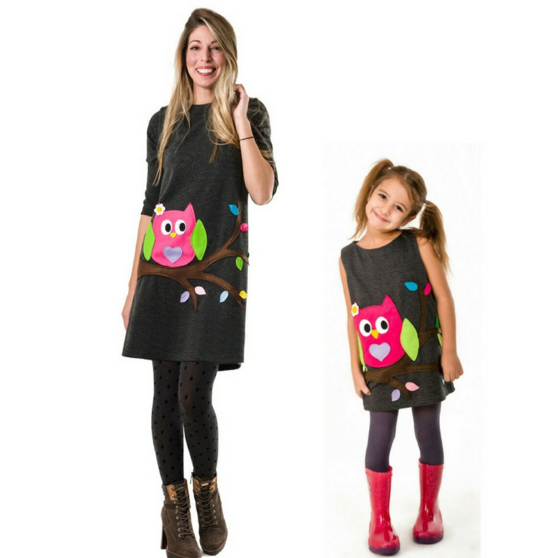 Women Dress Owl Women Dress Owl Dress for Women Winter | Etsy