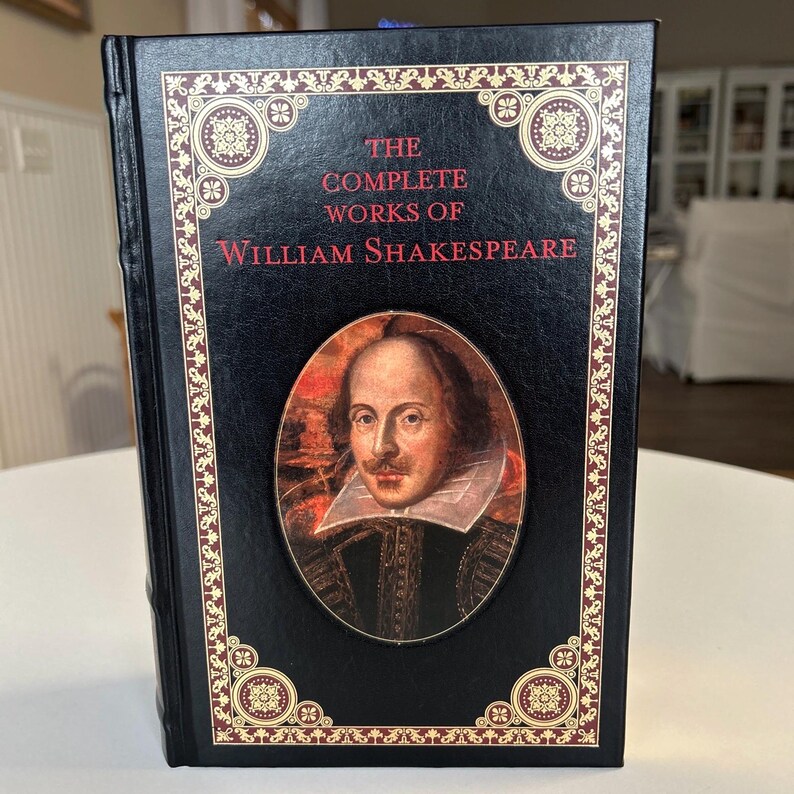 Complete Works of William Shakespeare Book Hardcover Collectible Barnes ...