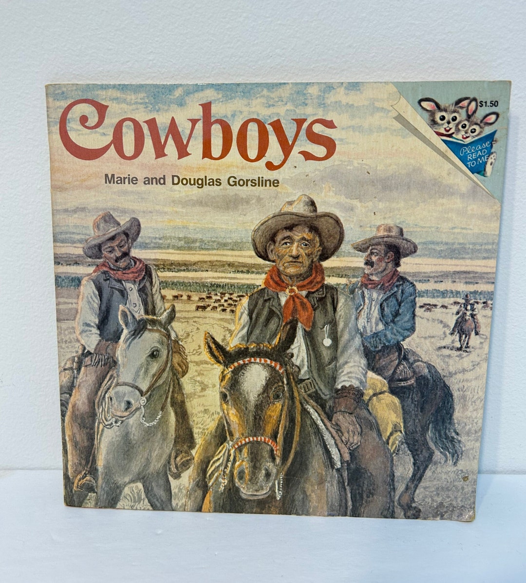 Cowboys 1978 Randon House Picturebook Marie and Douglas - Etsy