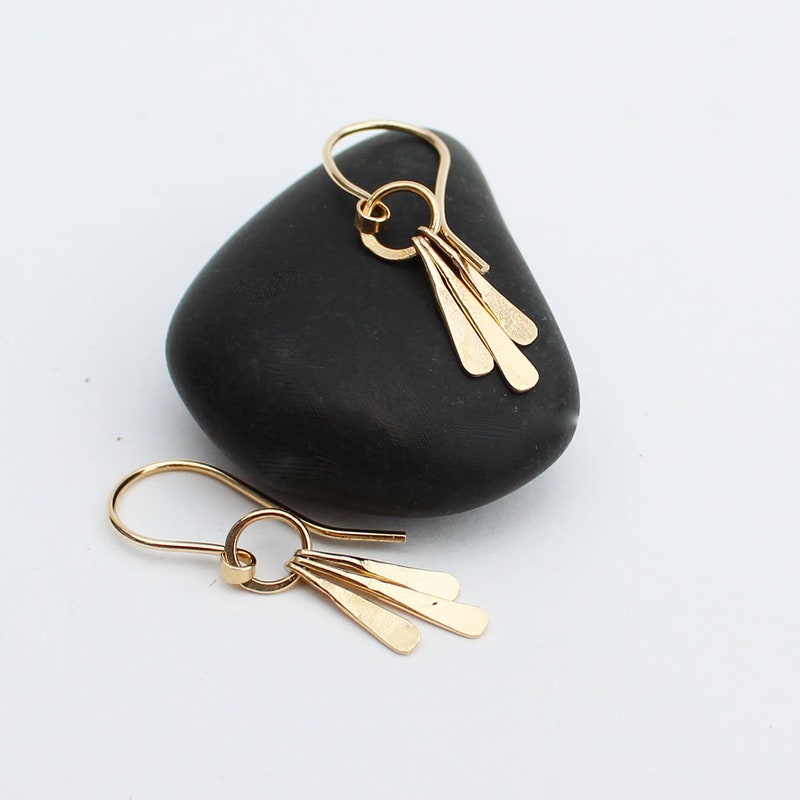 Gold Drop Earrings - Etsy