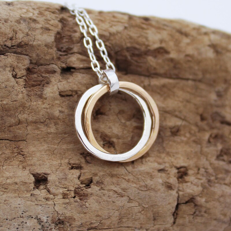 Circle Necklace - Etsy