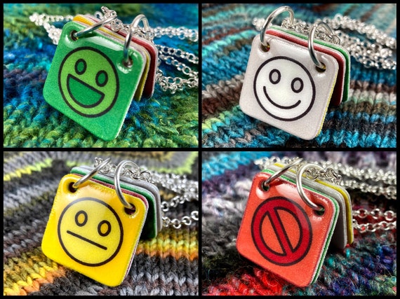 Communication Necklace Autism Interaction & Overload | Etsy