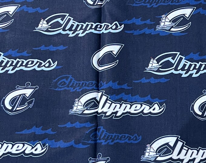 Destash Columbus Clippers Cotton Fabric - Etsy
