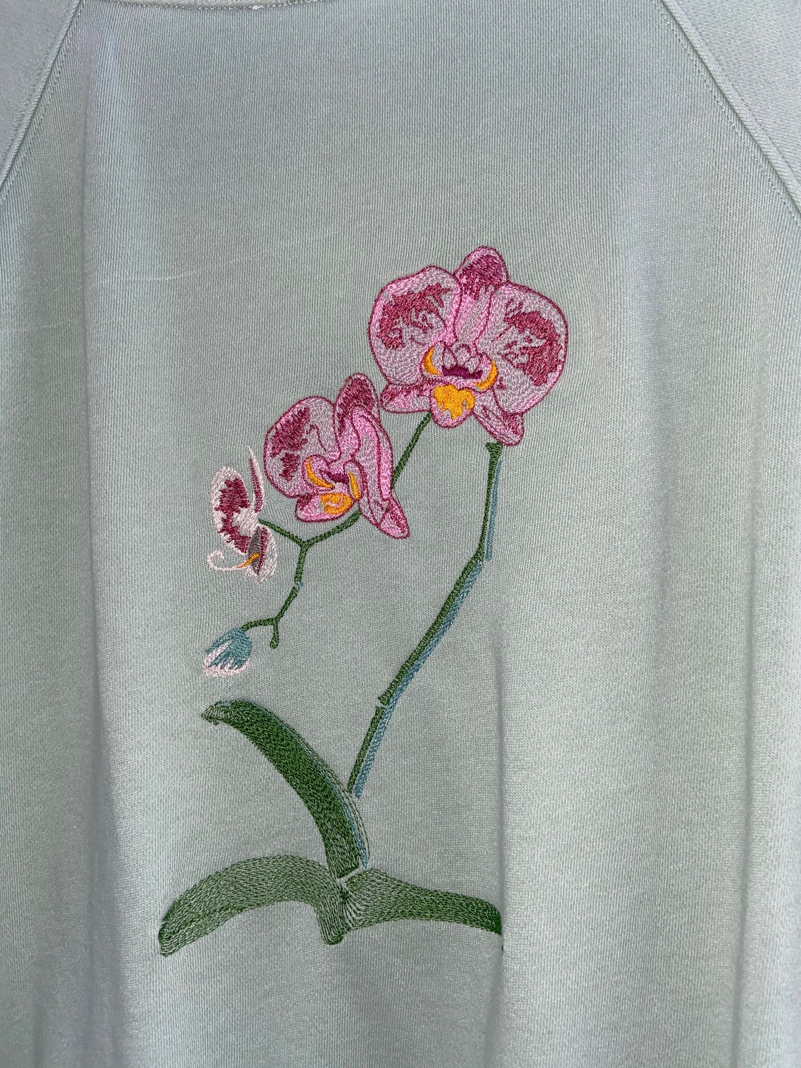 Orchid Machine Embroidery. Spotted Orchid Embroidery File. - Etsy