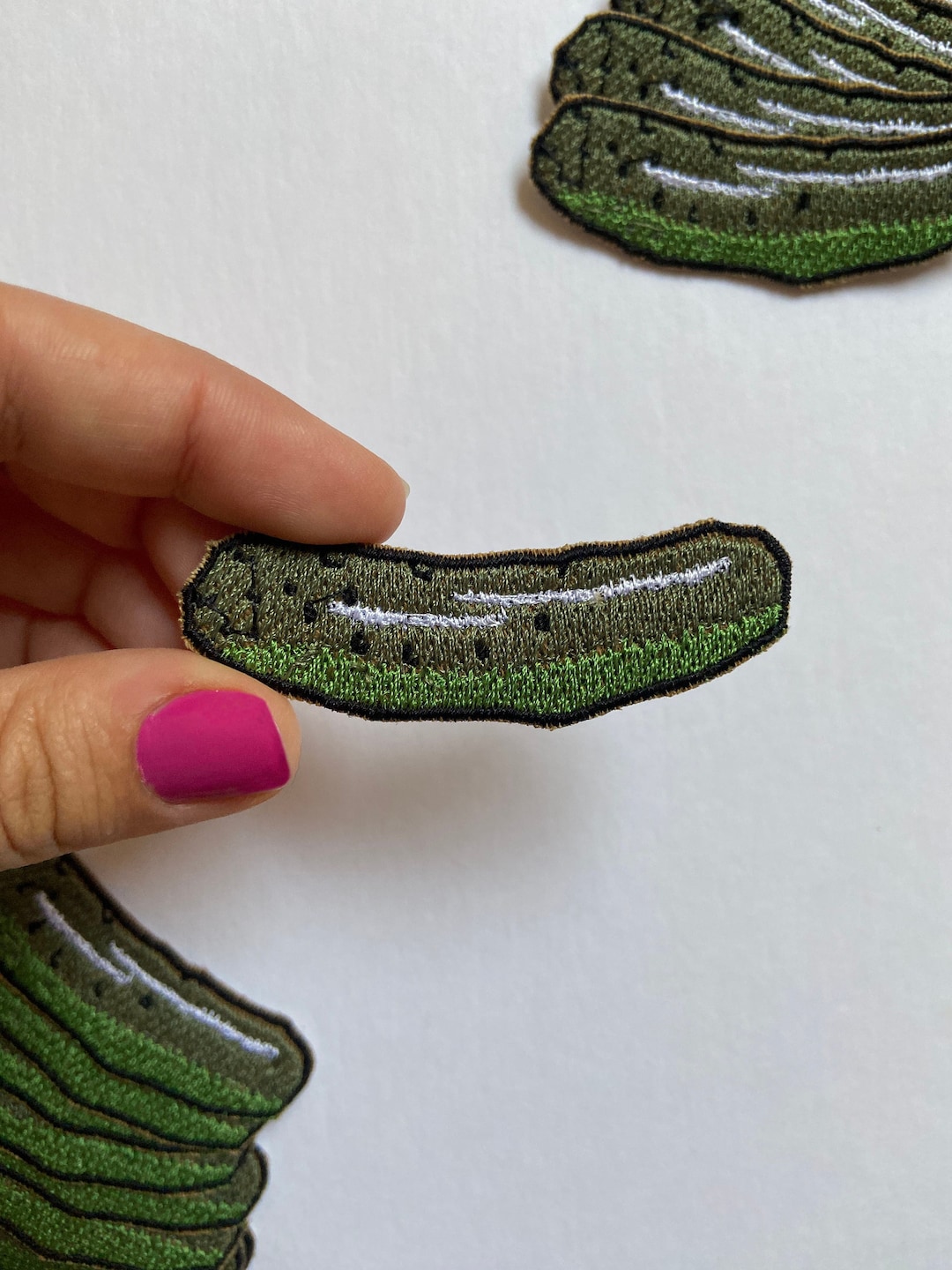 Pickle Patch. Iron-on Pickle Patch - Etsy