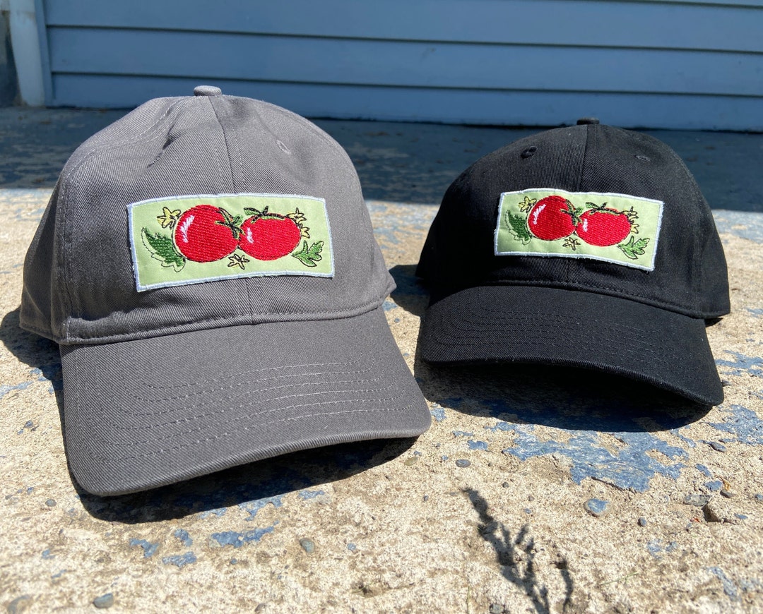 Tomato Baseball Hat. Tomato Patch Hat - Etsy