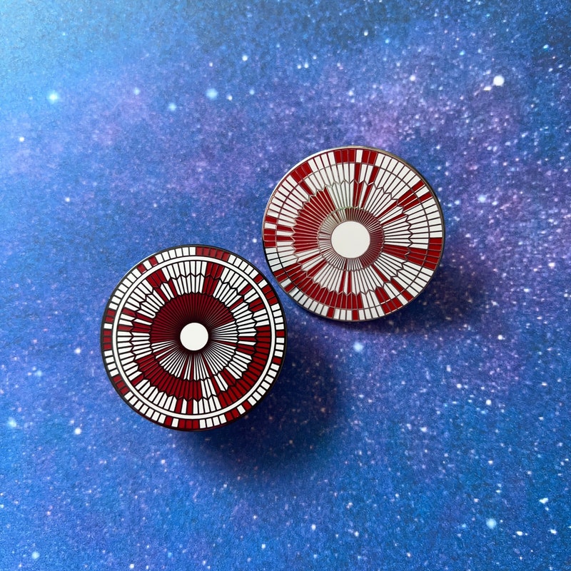 Space Enamel Pin - Etsy
