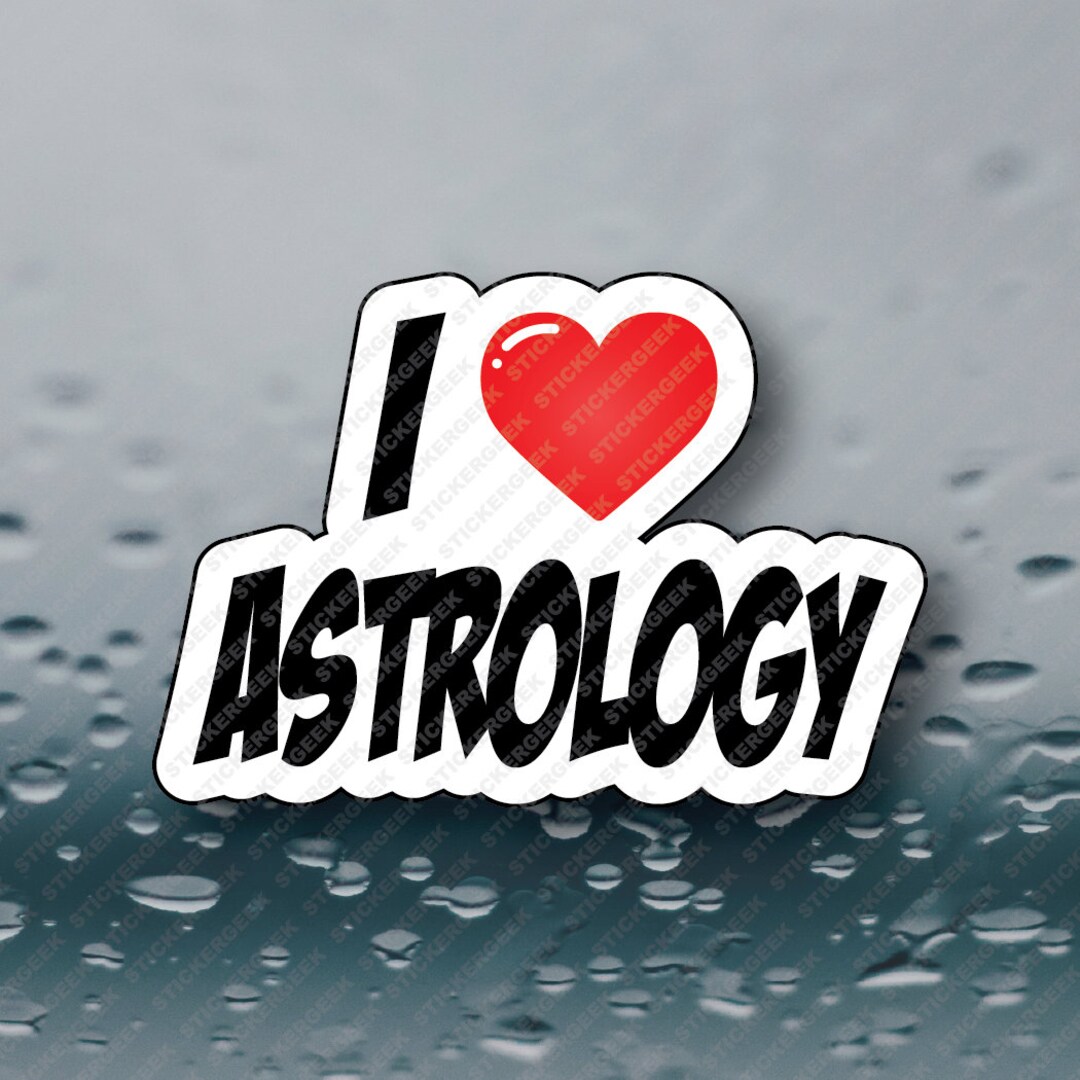 I HEART LOVE ASTROLOGY Laptop Notebook Tablet Cell Phone Tumbler Water ...