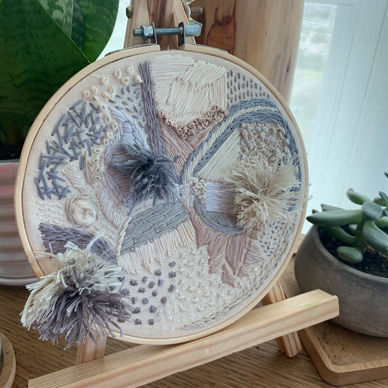 Abstract Embroidery - Etsy