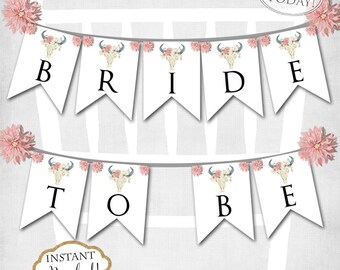 Bride to Be Garland | Etsy