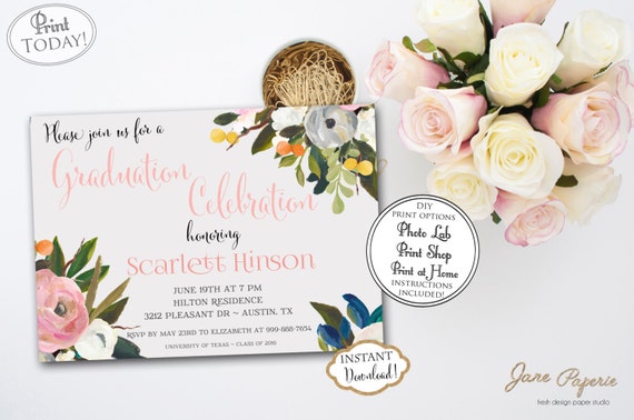 Graduation Invitations 2017