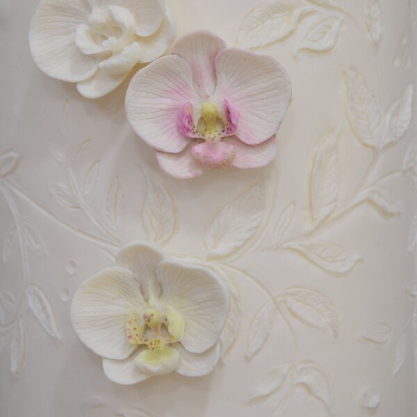 Orchid Cake Topper - Etsy