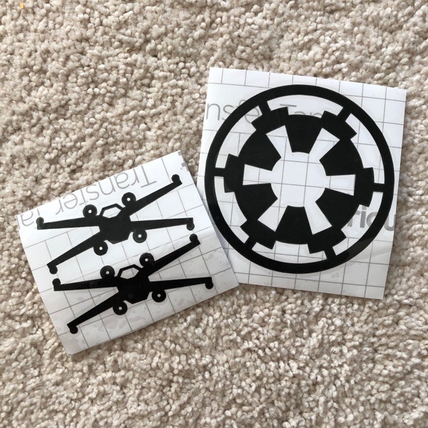Starwars Imperial Sticker - Etsy