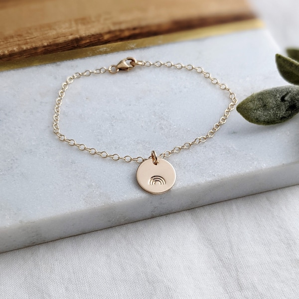 Rainbow Bracelet - Etsy