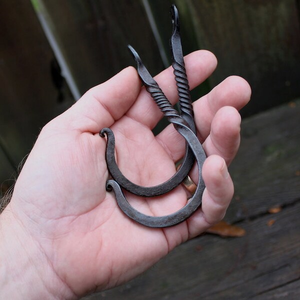 Blacksmith Hooks - Etsy