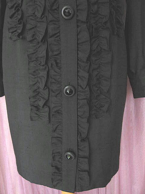 Steve Fabrikant Tuxedo Dress / Vintage Tuxedo Dress / Fits S / Silk ...