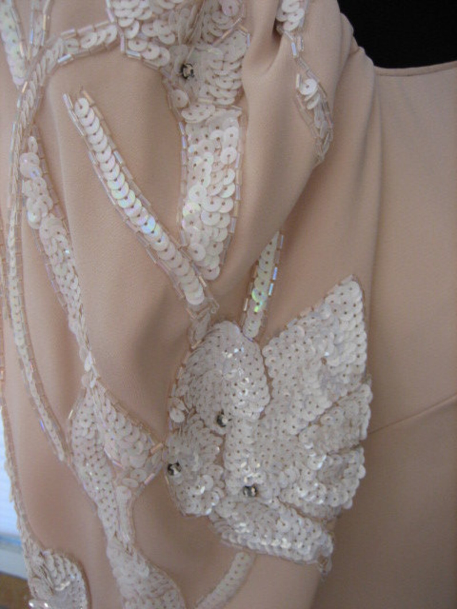 Pink Couture Gown / Couture Gown / Vintage Couture Gown / Fits S-M ...