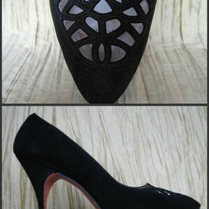 BALTA B.altman Stiletto Shoes // Fits Modern 6 - 6 1-2 // Vintage 50s ...