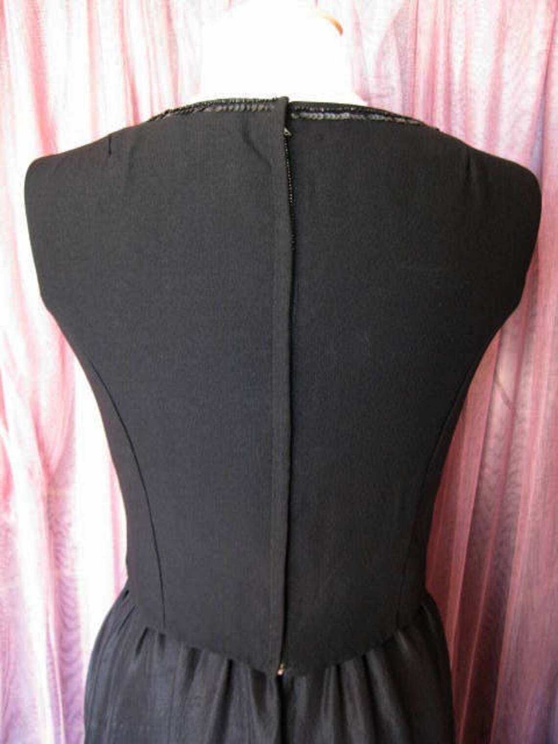 50s Jeweled Top / Vintage Rhinestone Top / 1950s Beaded Top / Fits S ...